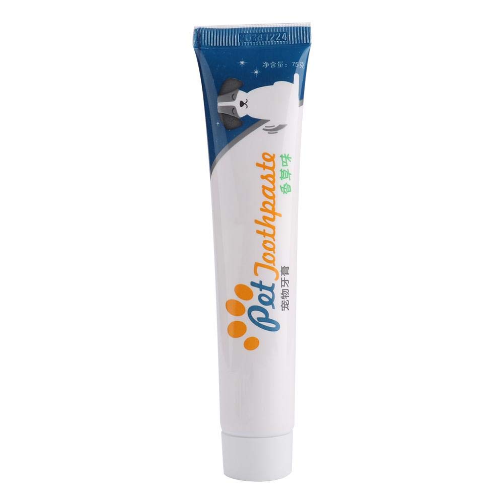 Pet Dog Cat Toothbrush Toothpaste Set Dog Soft Toothbrush Flavored Toothpaste Dental Care Tool for Reduces Tartar Buildup with Dual Headed Toothbrush Finger BrushToothpaste