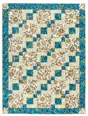 Fabric Cafe PDQ 3-Yard Quilts Bk, None Brown, 11 x 8.5 x 0.06