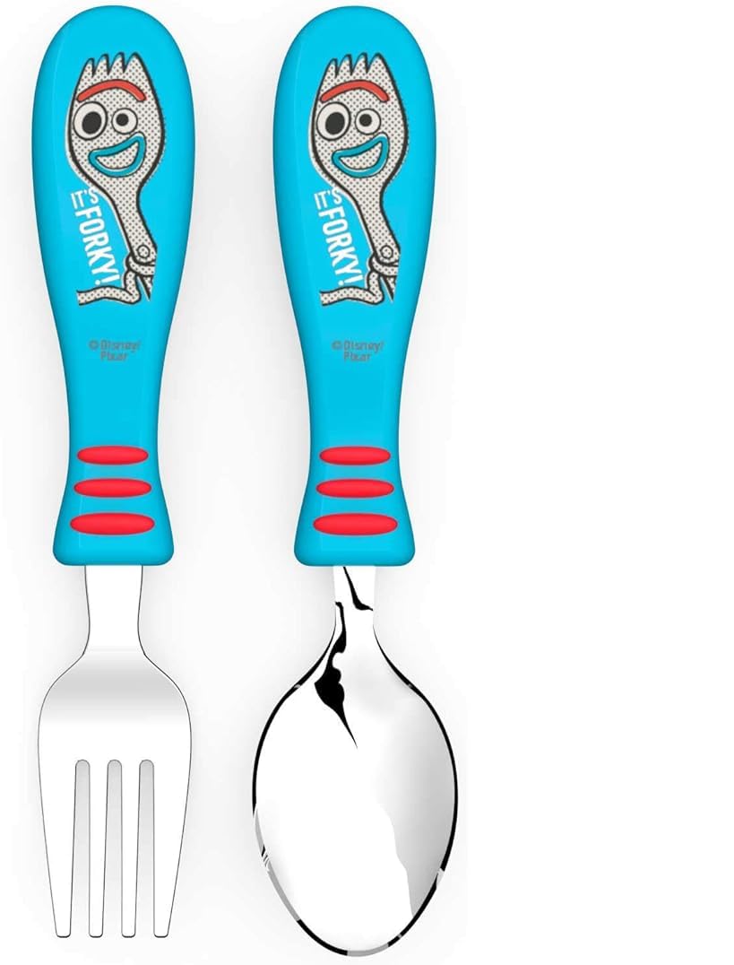 Disney Pixar Forky Toy Story 4 Kids Spoon & Fork Flatware Set