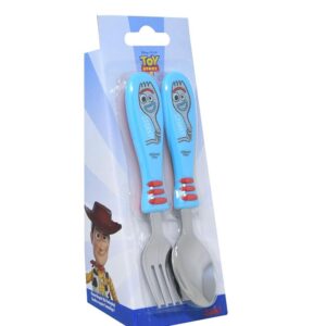 Disney Pixar Forky Toy Story 4 Kids Spoon & Fork Flatware Set