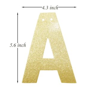 Popcorn Bar Banner, Gold Glitter Sign Garland for Popcorn Theme Party Decorations, Wedding Engagement, Bridal Shower, Birthday Party Supplies