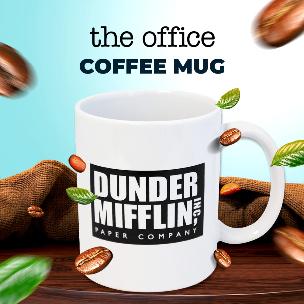 JUST FUNKY The Office “World’s Best Boss” 11 oz Mug and Vanilla Air Freshener Combo pack, 14+, (Officially Licensed)