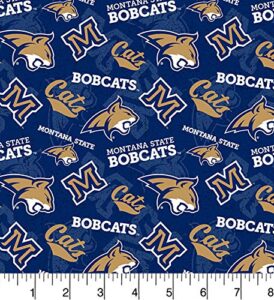 sykel enterprises montana state cotton fabric with new tone on tone design newest pattern-sykel ncaa cotton fabric