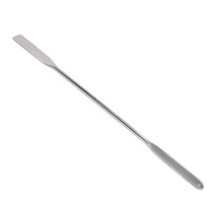 Scientific Labwares Stainless Steel Micro Lab Spatula with Square and Round Ends (9")