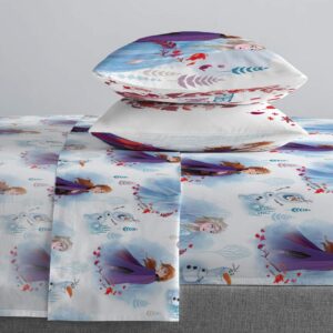 Jay Franco Disney Forest 4 Piece Full Sheet Set, Frozen 2 Spirit