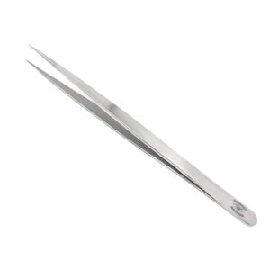 scientific labwares high precision stainless steel lab tweezers/forceps with straight slender fine point