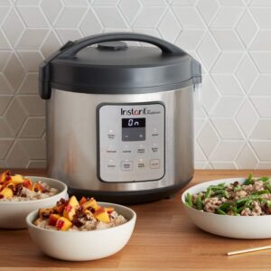 Instant Pot Zest 20 Cup Rice Cooker, Steamer, Cooks Rice, Grains, Quinoa and Oatmeal, No Pressure Cooking Functionality