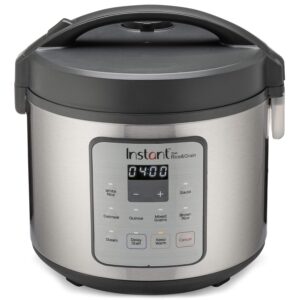 instant pot zest 20 cup rice cooker, steamer, cooks rice, grains, quinoa and oatmeal, no pressure cooking functionality