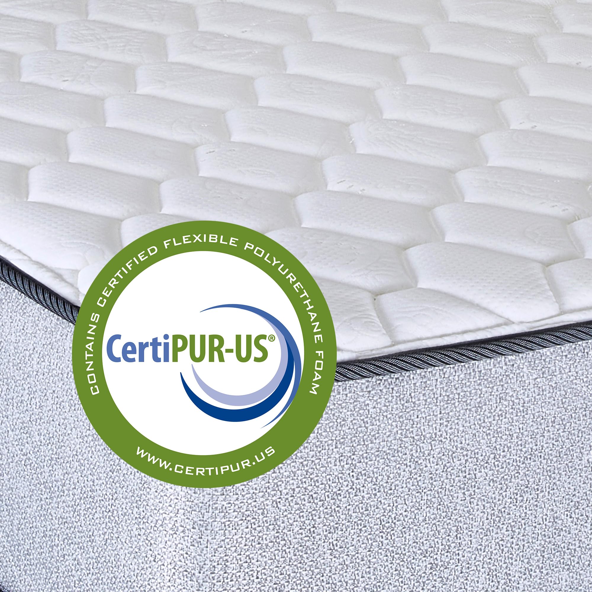 Mayton, 5-Inch Medium Firm High Density Foam Mattress, Comfortable Mattress for Cooler Sleep, Supportive & Pressure Relief, Full XL