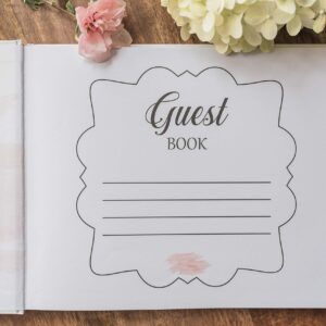 Paper 'n Such Wedding Guest Book – Guest Book Wedding Reception, Graduation, Baby Shower Polaroid Pictures Guest Book – GuestBook for Vacation Homes – Bridal Shower or Any Party