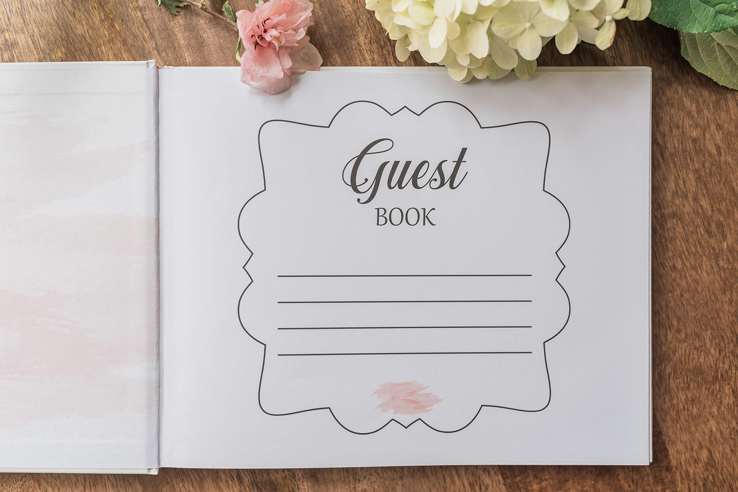 Paper 'n Such Wedding Guest Book – Guest Book Wedding Reception, Graduation, Baby Shower Polaroid Pictures Guest Book – GuestBook for Vacation Homes – Bridal Shower or Any Party