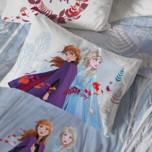 Jay Franco Disney Forest 4 Piece Full Sheet Set, Frozen 2 Spirit