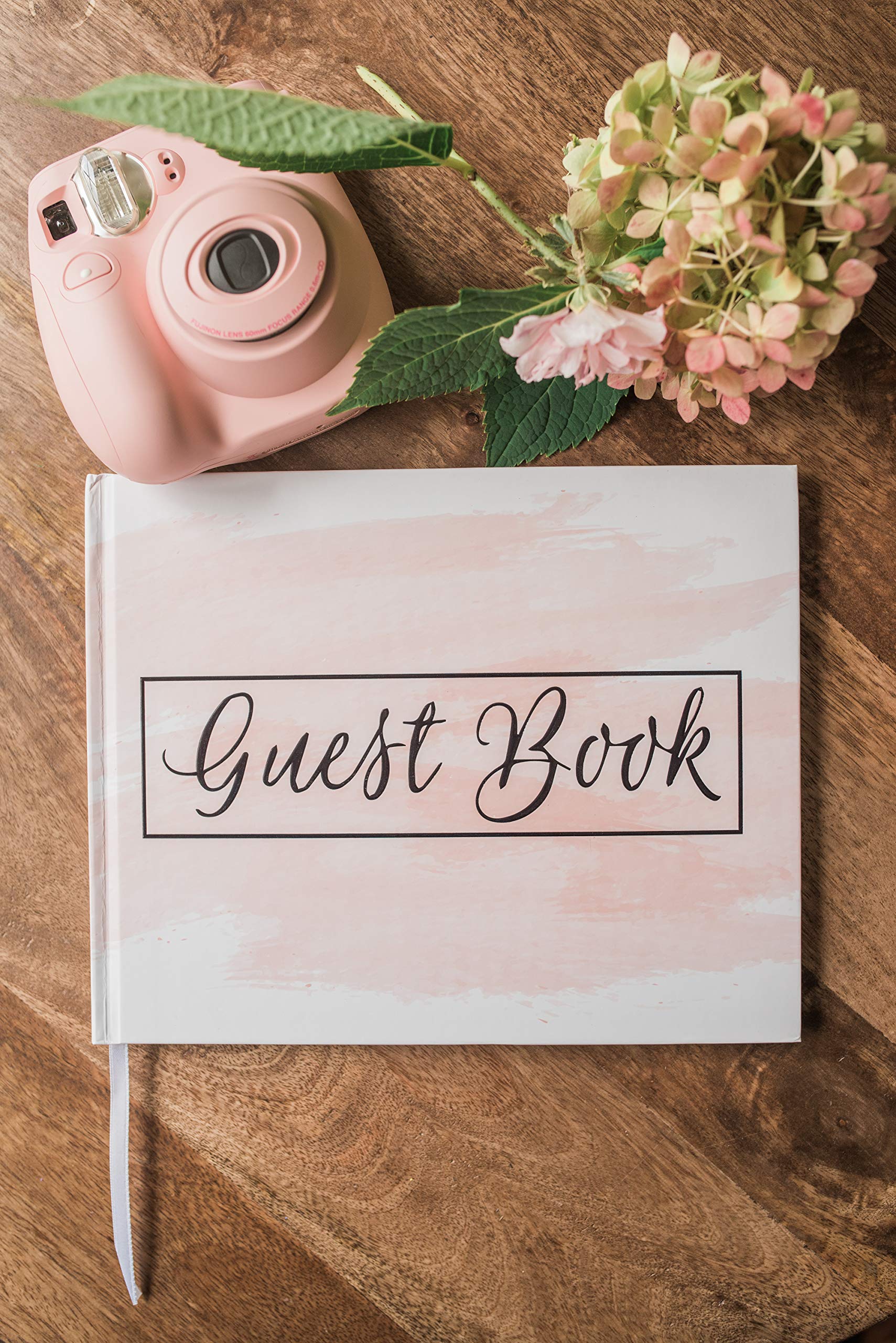 Paper 'n Such Wedding Guest Book – Guest Book Wedding Reception, Graduation, Baby Shower Polaroid Pictures Guest Book – GuestBook for Vacation Homes – Bridal Shower or Any Party