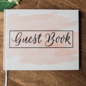 Paper 'n Such Wedding Guest Book – Guest Book Wedding Reception, Graduation, Baby Shower Polaroid Pictures Guest Book – GuestBook for Vacation Homes – Bridal Shower or Any Party