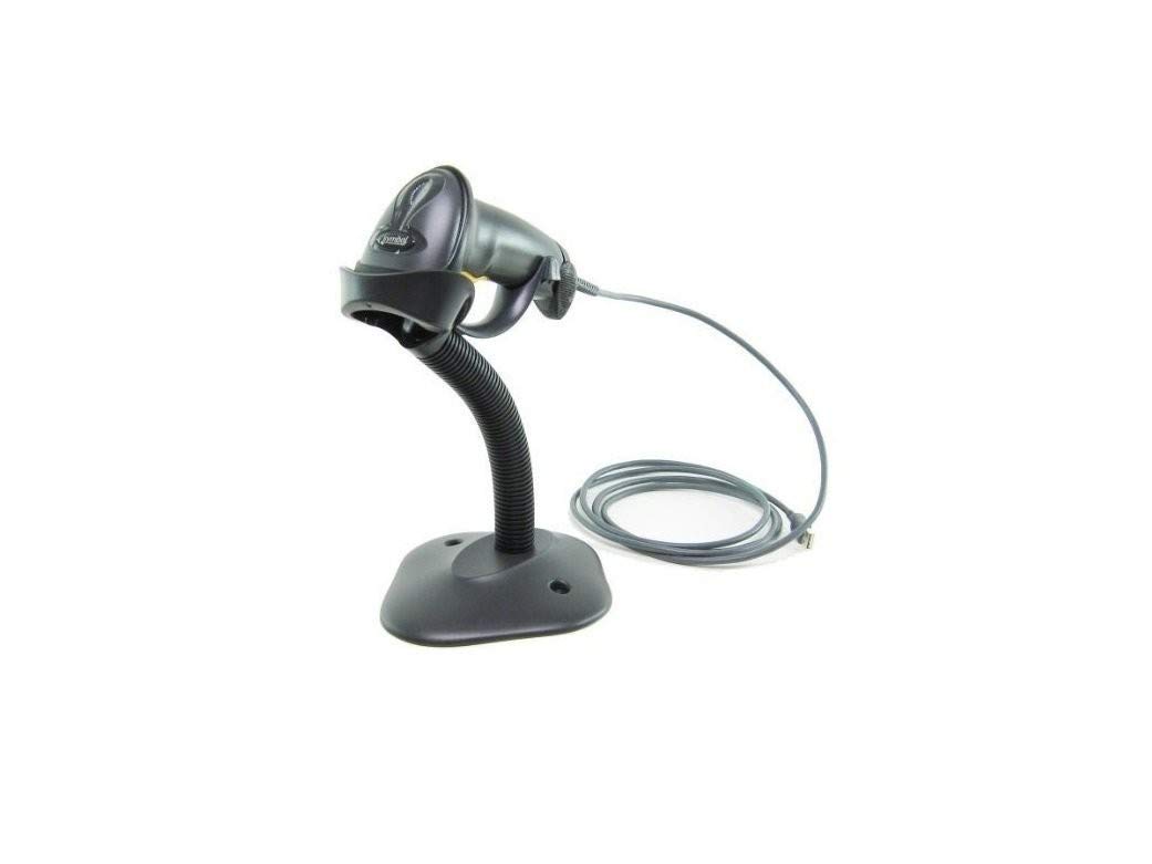 Symbol LS2208 Barcode Scanner With Cable and Stand (Renewed)