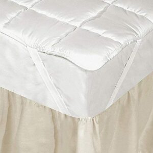 natural silk filled mattress pad (queen)