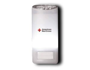 american red cross eton blackout buddy color motion activated emergency led flashlight and nightlight, white