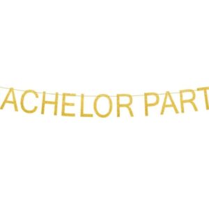 Brosash Bachelor Party Decorations, (Gold Bachelor Banner, Bachelor Sash, 16 Funny Party Balloons, and 8 Team Groom Button Pins) 26 Piece Set, Bachelorette Party Supplies Gifts…