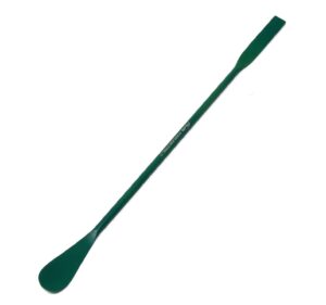 a2z-ptsqsp9 ptfe stainless steel double ended micro lab spatula, square & flat spoon end, 9" length