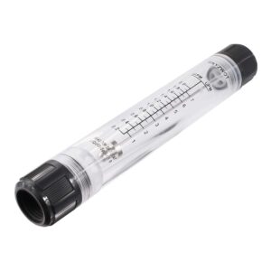 BNYZWOT 1/2" Female Thread Water Liquid Inline Flowmeter Rotameter M-15 0.2-2.0 GPM 1-7 LPM