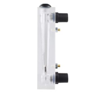 BNYZWOT Water Flow Meter Panel Mount Type Flowmeter M-15 0.5-5GPM 2-18LPM