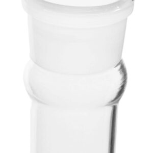 EISCO Volumetric Flask, 500ml - ASTM, Class A - Tolerance ±0.20ml - Interchangeable, Size 19 Polypropylene Stopper - Single, White Graduation - Borosilicate Glass