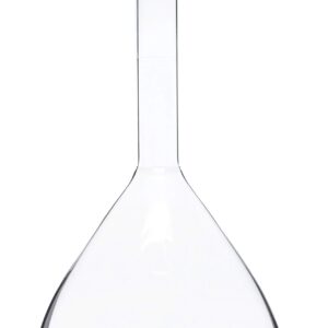 EISCO Volumetric Flask, 2000ml - ASTM, Class A - Snap Cap - Borosilicate 3.3 Glass