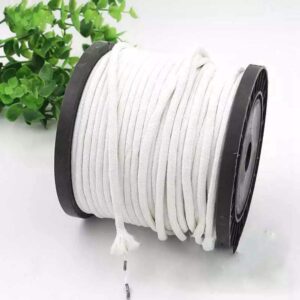 5.2 Yard Curtain Weighted Tape for Sheer Curtain Tulle Fabrics and Drapes Cording Curtain Sheer Weights for Outdoor Curtains Wire Rope Curtain Accessories DIY 0.066 Lb/Meter