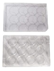 advangene 12 well treated sterile flat tissue culture plate (50/case)