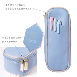 Iroha Publishing Study PEN CASE GAP-03 BLUE