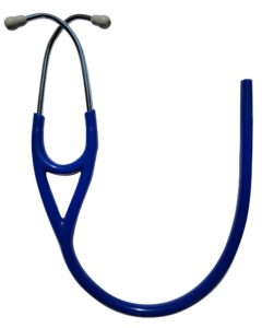 (stethoscope binaural) replacement tube by reliance medical fits littmann® cardiology iii tubing - (blue tubing)