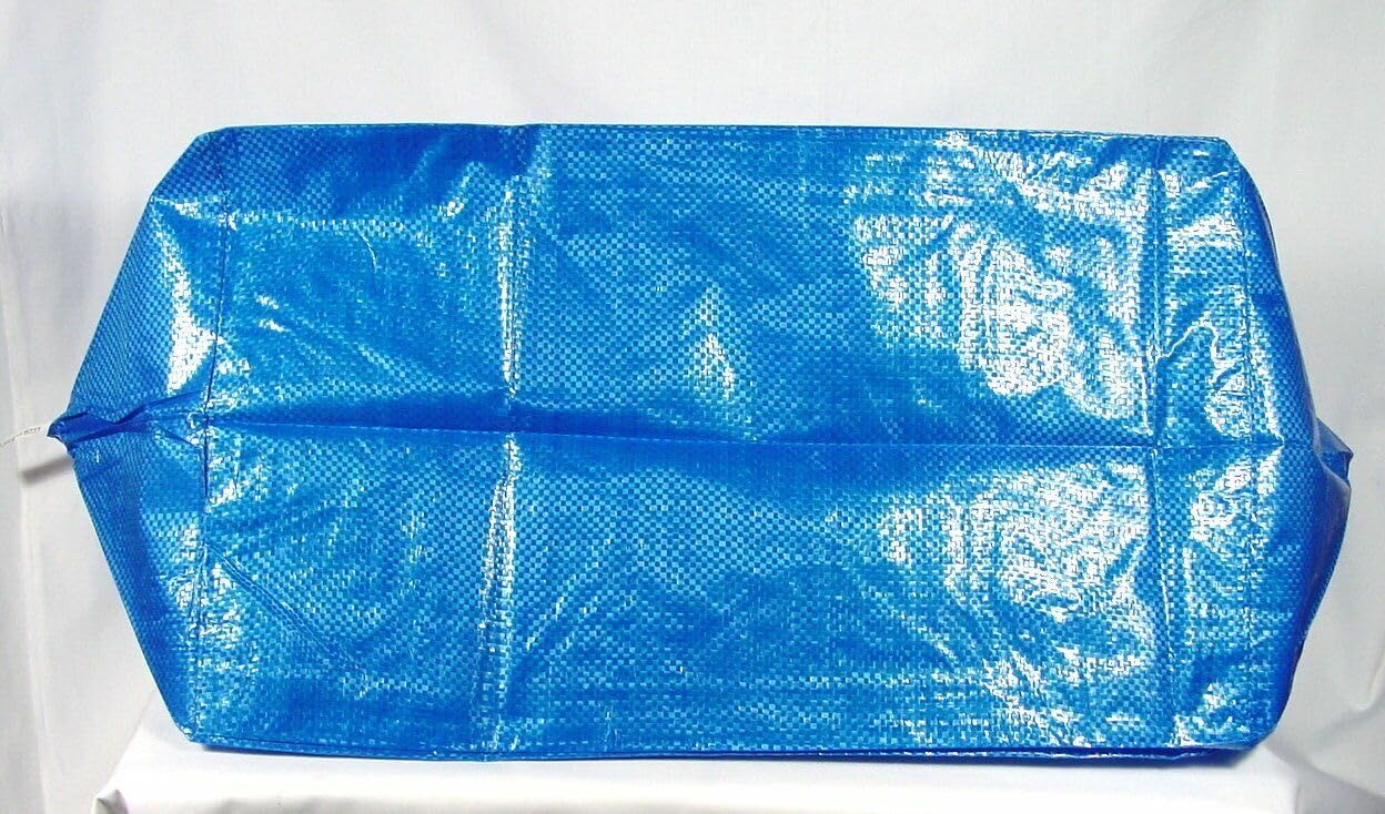 IKEA FRAKTA Carrier Bag, Blue, Large Size Shopping Bag 2 Pcs Set