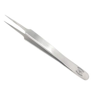 scientific labwares high precision stainless steel lab tweezers/forceps with straight tapered ultra fine point