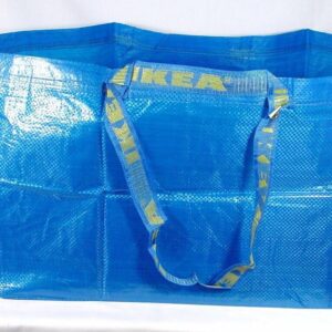 IKEA FRAKTA Carrier Bag, Blue, Large Size Shopping Bag 2 Pcs Set