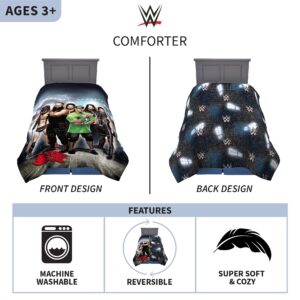 Franco Kids Bedding Comforter, Twin/Full, WWE Armageddon