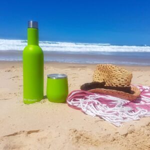 Insulated Bottle and Tumbler Set Green