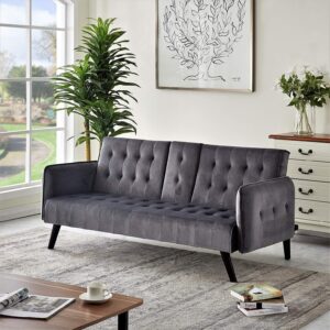 US Pride Furniture Sofabed, Sleeper, Grey