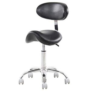 aries outlets multi function dental medical ergonomic saddle seat stool for dentist chair pu leather