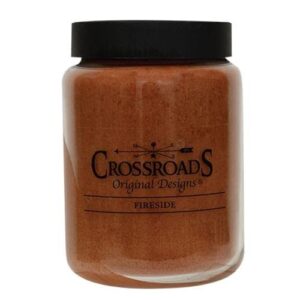 crossroads classic candle 26 oz. - fireside