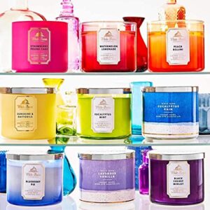 Bath and Body Works Aromatherapy Stress Relief - Eucalyptus Tea 3-Wick Candle (2019 Edition)