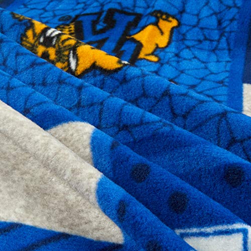 NCAA Kentucky Wildcats College Patch Fleece, Fabric by the Yard