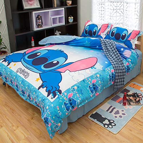 Paixide Printed Cartoon Duvet Cover 3D Bedding Sets for Kids with 3 Pieces 1 Duvet Cover 2 Pillowcases, Queen