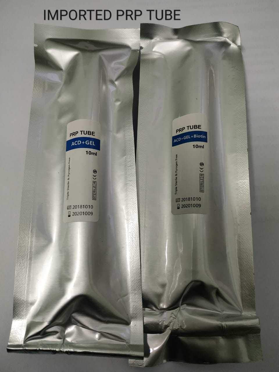 PRP Tubes ACD Solution A and Gel 10 mL 10 Tubes