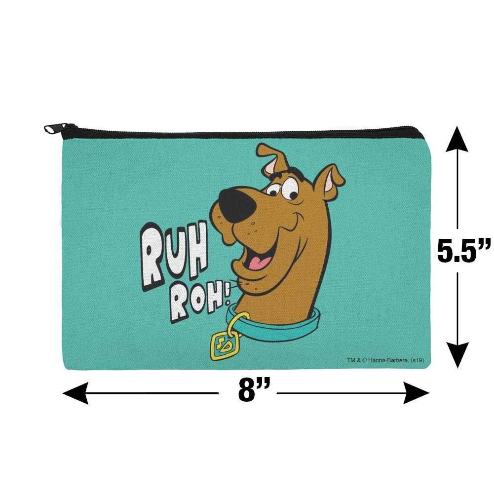 Scooby-Doo Ruh Roh Pencil Pen Organizer Zipper Pouch Case