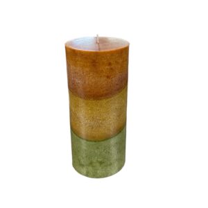 wicks n more autumn leaves scented candle (3x6 pillar)