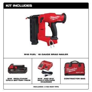 MILWAUKEE M18 FUEL 18 Gauge Brad N