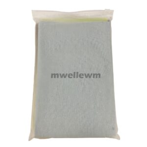 MWELLEWM 7 Pcs/Set Linen Cloth Needlework Fabric Solid Colour Cloth Garments Crafts Accessories Square Embroidery Cloth (50 * 50CM)…