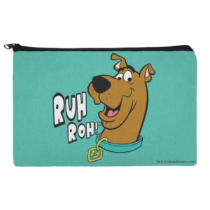 scooby-doo ruh roh pencil pen organizer zipper pouch case