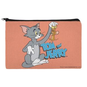 tom and jerry best friends pencil pen organizer zipper pouch case