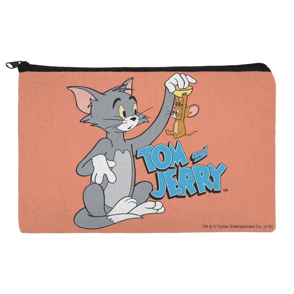 Tom and Jerry Best Friends Pencil Pen Organizer Zipper Pouch Case